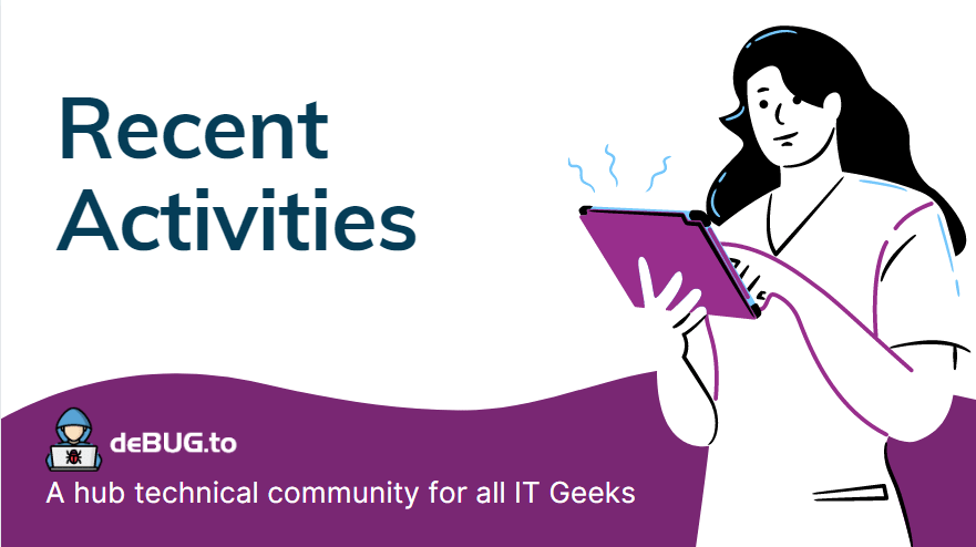 Recent Activities in Power BI - deBUG.to